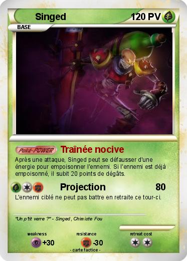 Pokémon Singed 3 3 - Traînée nocive - Ma carte Pokémon