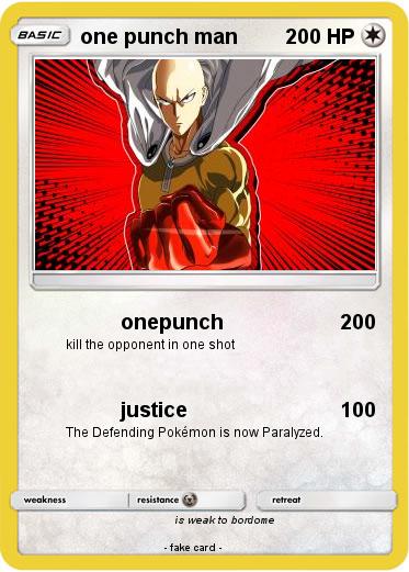 Pokémon one punch man 94 94 - onepunch - My Pokemon Card