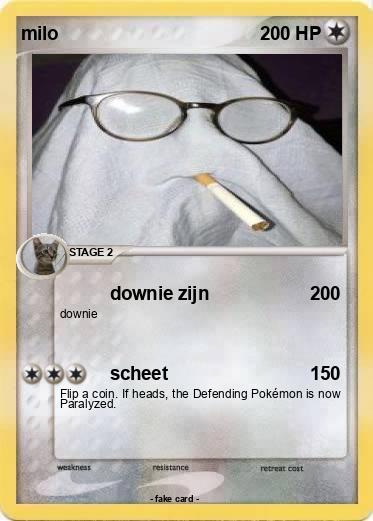 Pokémon milo 307 307 - downie zijn - My Pokemon Card