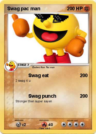 Pokémon Swag pac man - Swag eat - My Pokemon Card