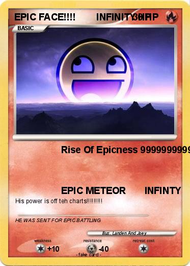 Pokémon EPIC FACE INFINITY HP - Rise Of Epicness ...
