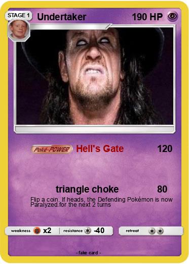 Pokémon Undertaker 1036 1036 - Hell's Gate - My Pokemon Card