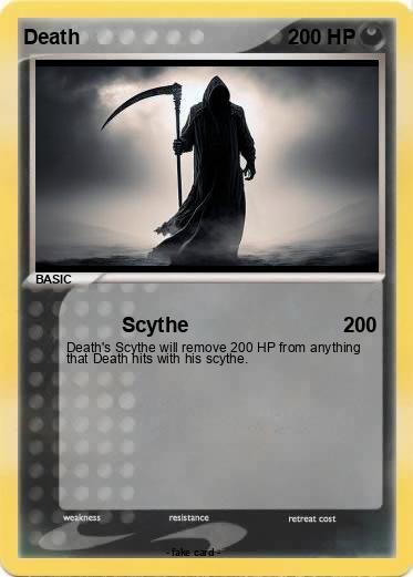 Pokémon Death 5819 5819 - Scythe - My Pokemon Card