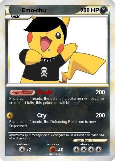 Pokémon Emo chu - Blade - My Pokemon Card
