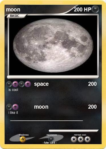 Pokémon moon 628 628 - space - My Pokemon Card