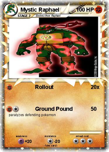 Pokémon Mystic Raphael - Rollout - My Pokemon Card