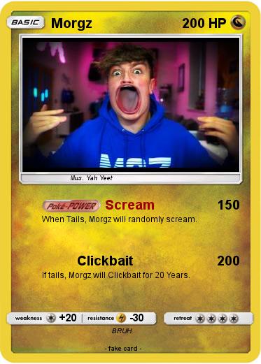 Pokémon Morgz 81 81 - Scream - My Pokemon Card
