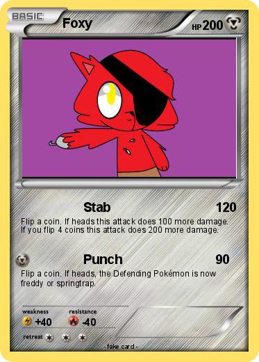 Pokémon Foxy 2010 2010 - Stab - My Pokemon Card