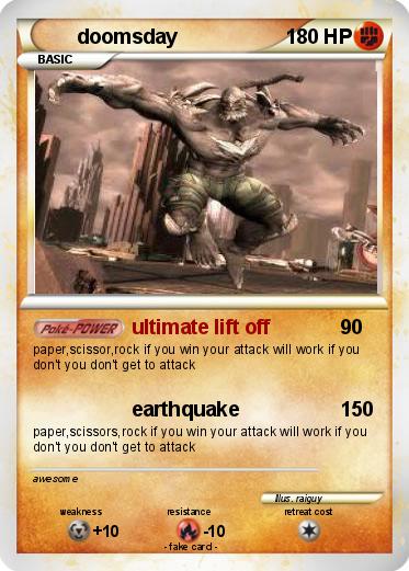 Pokémon doomsday 51 51 - ultimate lift off - My Pokemon Card