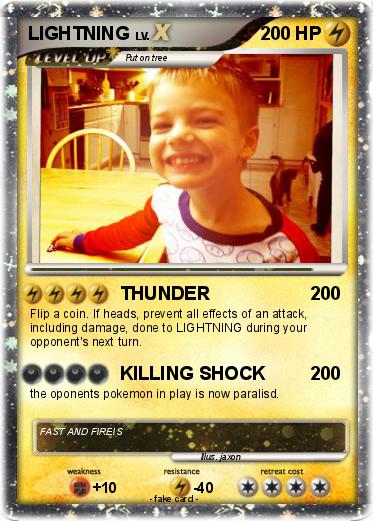 Pokémon LIGHTNING 1157 1157 - THUNDER - My Pokemon Card