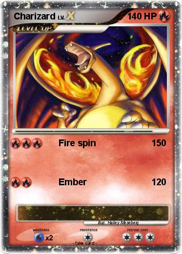 Pokémon Charizard 3723 3723 - Fire spin - My Pokemon Card