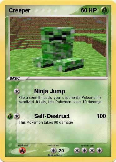 Pokémon Creeper 6619 6619 - Ninja Jump - My Pokemon Card