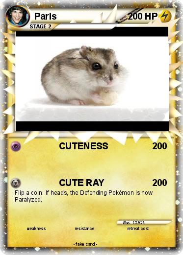 Pokémon Paris 155 155 - CUTENESS - My Pokemon Card