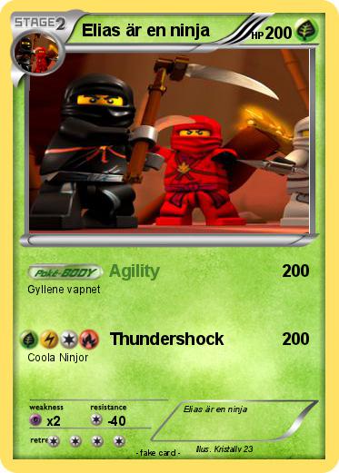 Pokémon Pappa roger - Agility - My Pokemon Card