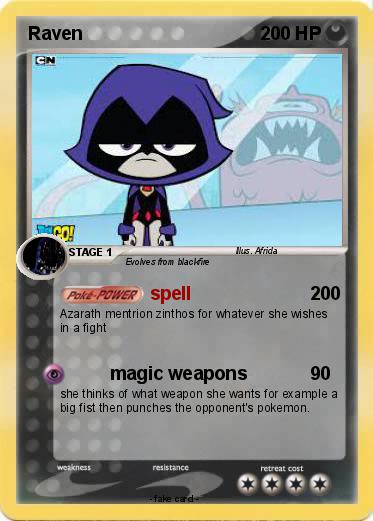 Pokémon Raven 371 371 - spell - My Pokemon Card