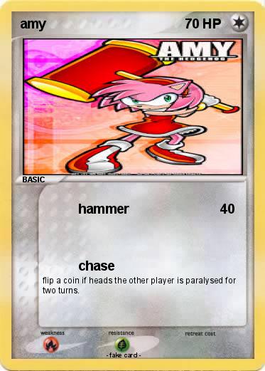 Pokémon amy 668 668 - hammer - My Pokemon Card