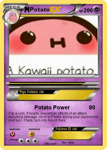 Pokémon Potato 859 859 - Potato Power - My Pokemon Card