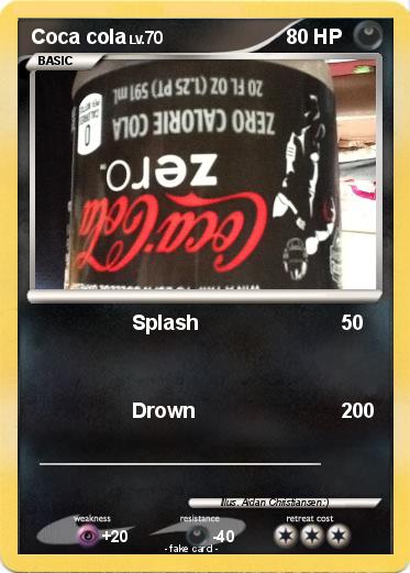 Pokémon Coca cola 232 232 - Splash - My Pokemon Card