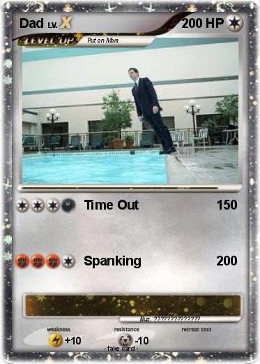 Pokémon Dad 369 369 - Time Out - My Pokemon Card