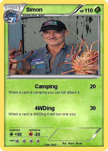 Pokémon Simon 705 705 - Camping - My Pokemon Card