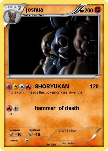 Pokémon joshua 358 358 - SHORYUKAN - My Pokemon Card