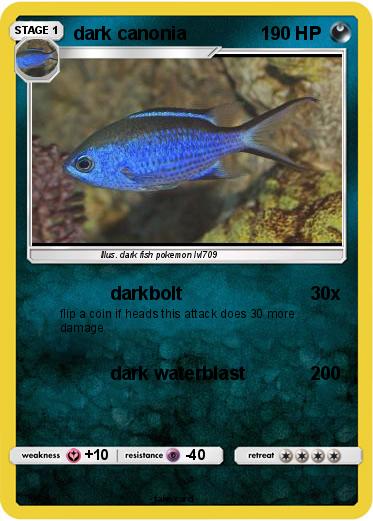 Pokémon canonia - darkbolt - My Pokemon Card