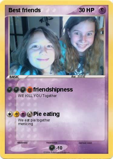 Pokémon Best friends 9 9 - friendshipness - My Pokemon Card