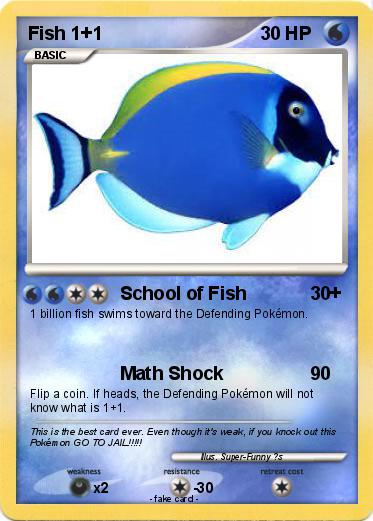 Pokémon Fish 1 1 1 - School of Fish - My Pokemon Card
