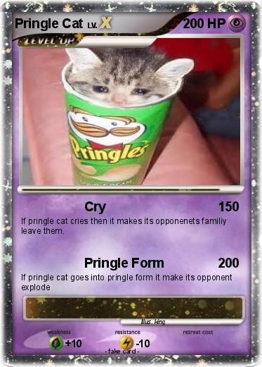 Pokémon Pringle Cat 2 2 - Cry - My Pokemon Card