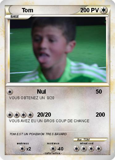 Pokémon Tom 1023 1023 - Nul - Ma carte Pokémon