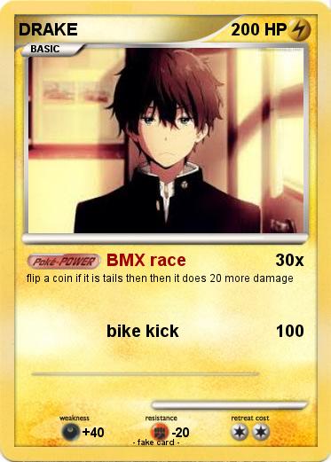 Pokémon DRAKE 339 339 - BMX race - My Pokemon Card