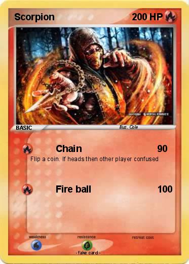 Pokémon Scorpion 759 759 - Chain - My Pokemon Card