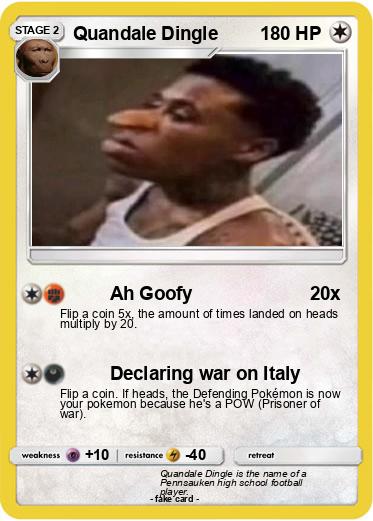 Pokémon Quandale Dingle 27 27 - Ah Goofy - My Pokemon Card