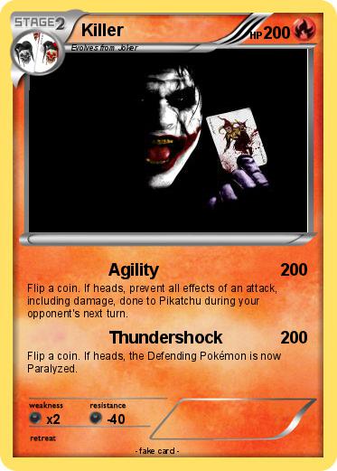 Pokémon Killer 4318 4318 - Agility - My Pokemon Card