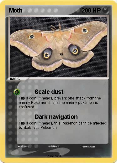 Pokémon Moth 22 22 - Scale dust - My Pokemon Card