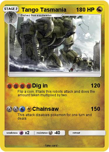 Pokémon Tango Tasmania - Dig in - My Pokemon Card