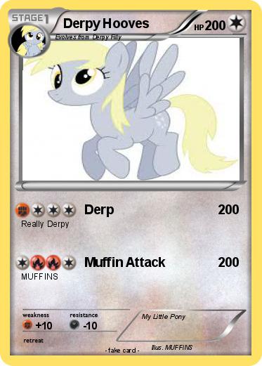 Pokémon Derpy Hooves 252 252 - Derp - My Pokemon Card