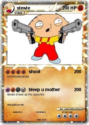 Pokémon stewie 729 729 - shoot - My Pokemon Card