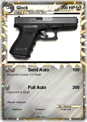 Pokémon Glock 20 20 - Semi Auto - My Pokemon Card