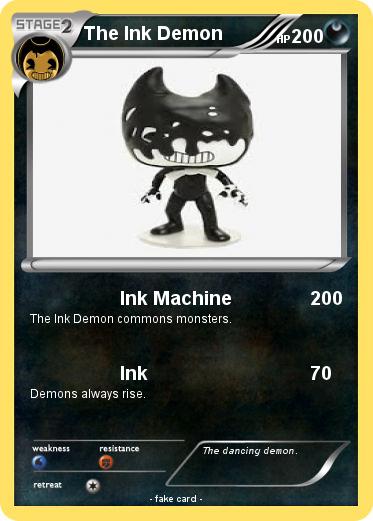 Pokémon The Ink Demon 2 2 - Ink Machine - My Pokemon Card