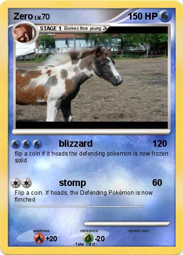 Pokémon Zero 507 507 - blizzard - My Pokemon Card