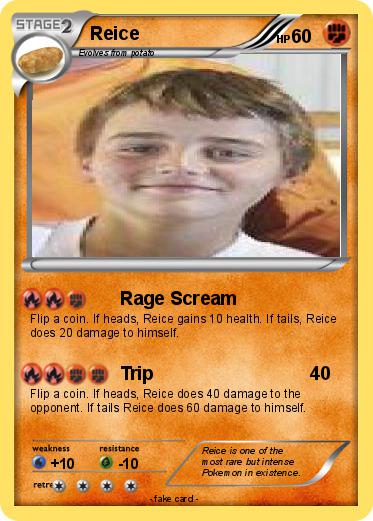 Pokémon Reice - Rage Scream - My Pokemon Card