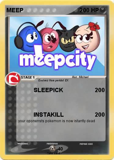 Pokémon MEEP 118 118 - SLEEPICK - My Pokemon Card