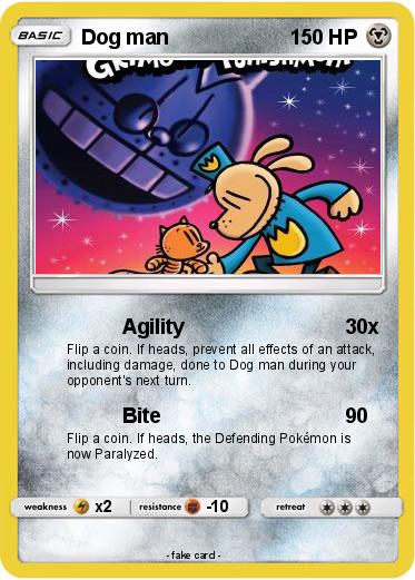 Pokémon Dog man 89 89 - Agility - My Pokemon Card