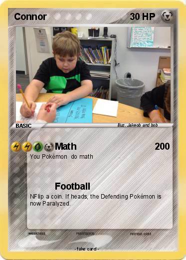 Pokémon Connor 765 765 - Math - My Pokemon Card