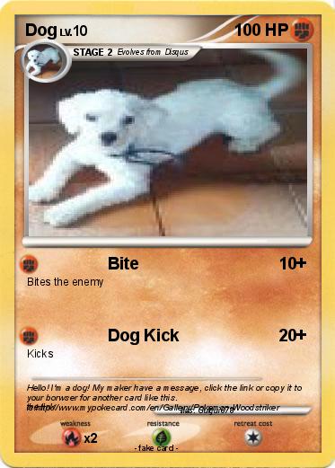 Pokémon Dog 1291 1291 - Bite - My Pokemon Card