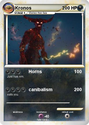 Pokémon Kronos 94 94 - Horns - My Pokemon Card