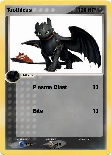 Pokémon Toothless 764 764 - Plasma Blast - My Pokemon Card