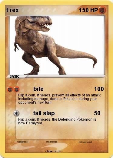 Pokémon t rex 1104 1104 - bite - My Pokemon Card