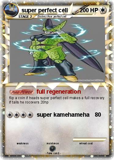 Pokémon super perfect cell 4 4 - full regeneration - My Pokemon Card